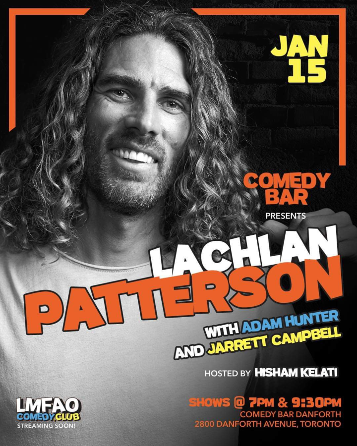 LMFAO Comedy Club Taping: Adam Hunter, Lachlan Patterson & Jarrett ...